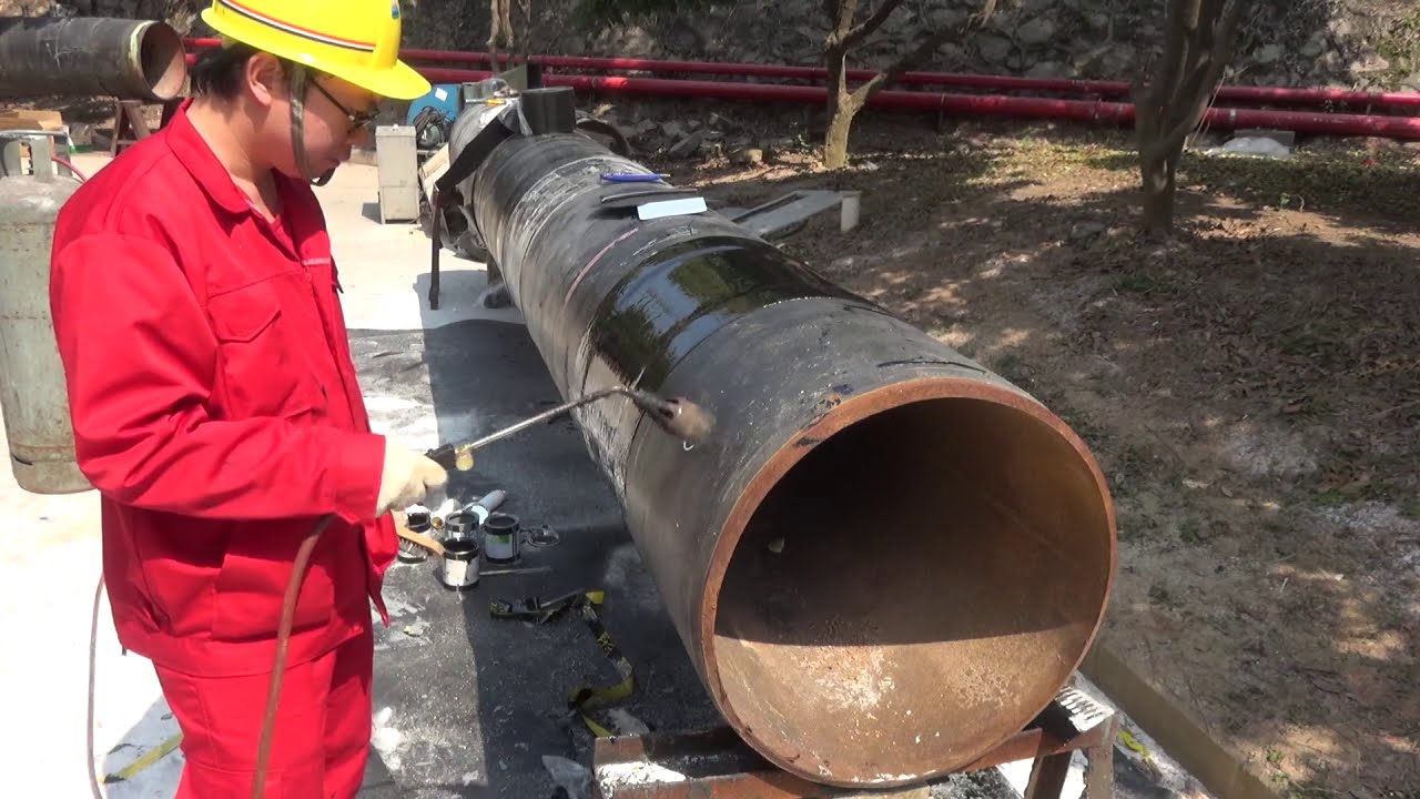 Repair Patch and Hot Melt Stick for Pipeline Repair - YouTube