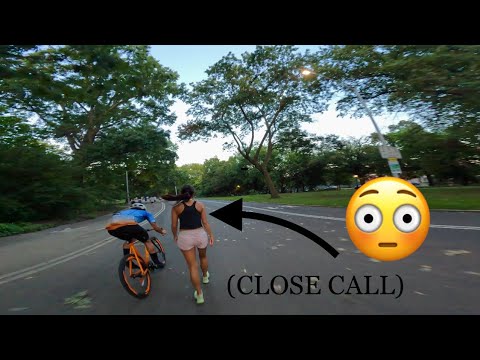 FIXED GEAR | POV ride with SLOWBOYZ at Prospect Park (ALMOST GONE WRONG) - YouTube
