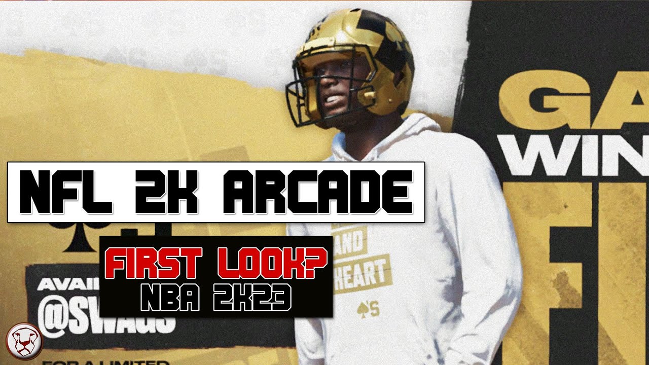 NFL 2K Arcade Sneak Peak In NBA 2K23? - YouTube