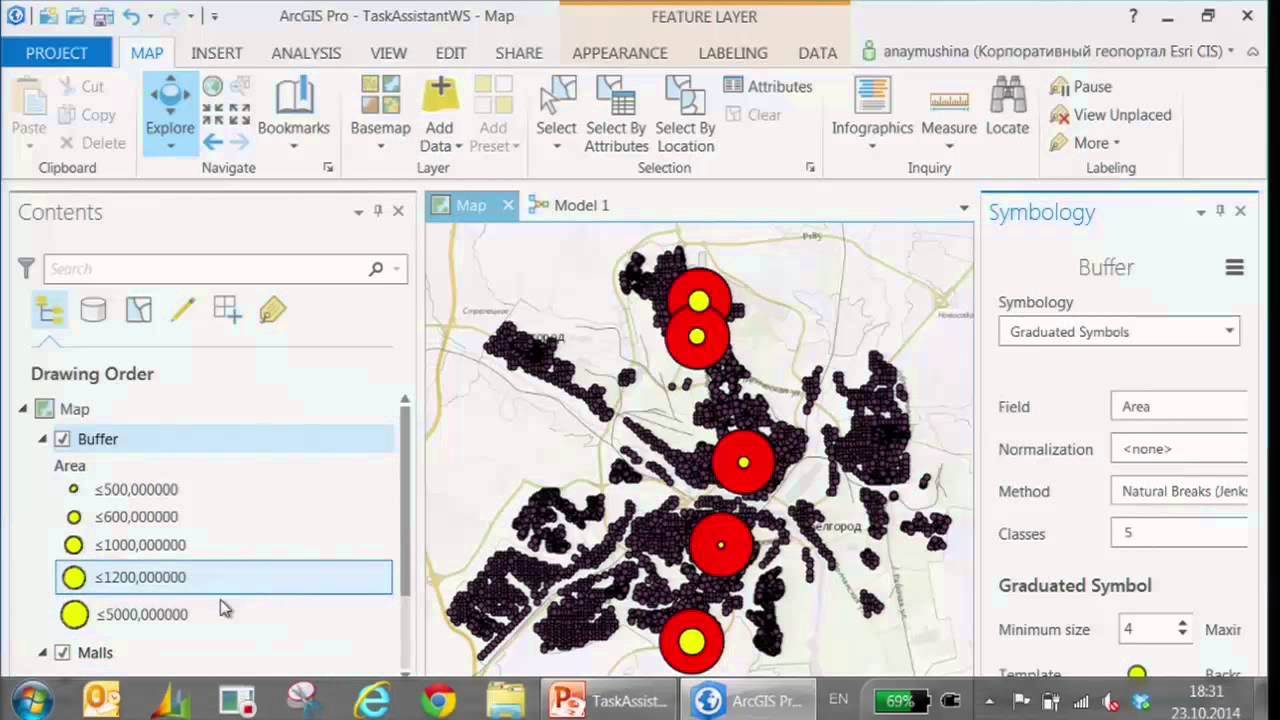 Наймушина А. ArcGIS Pro: Task assistant – превратите сложные алгоритмы ...