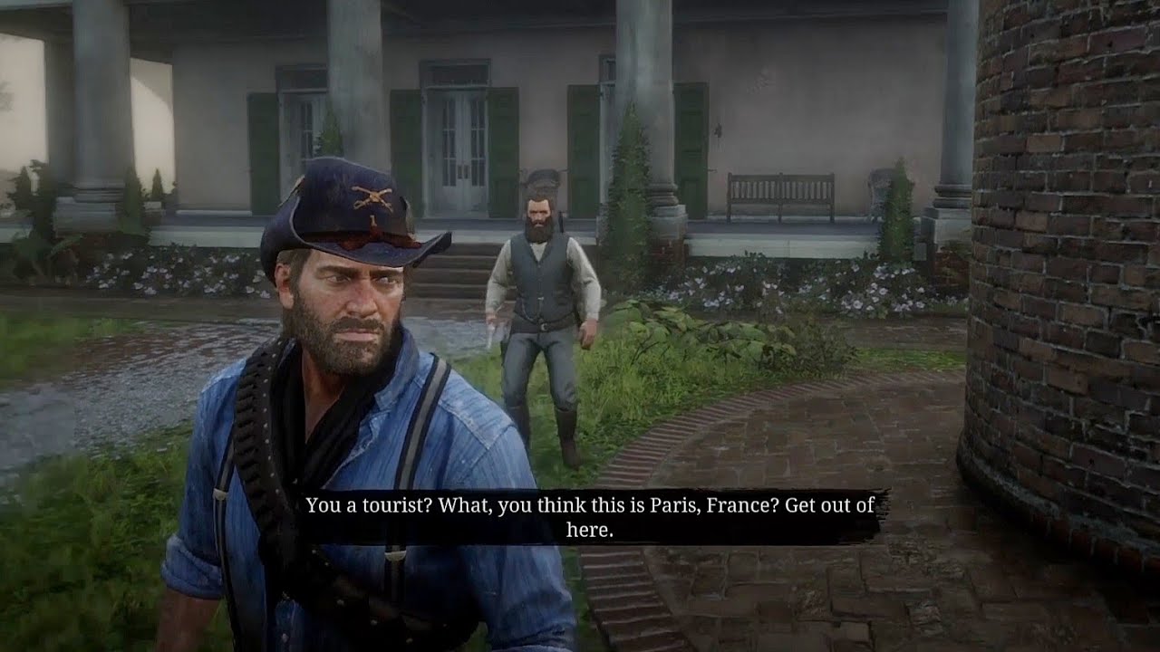 HIDDEN Dialogue if Arthur gets Caught by Braithwaite Guard During The ...