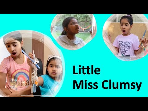 Little Miss Clumsy | Types of Clumsy People | Funny Skit | Just for ...