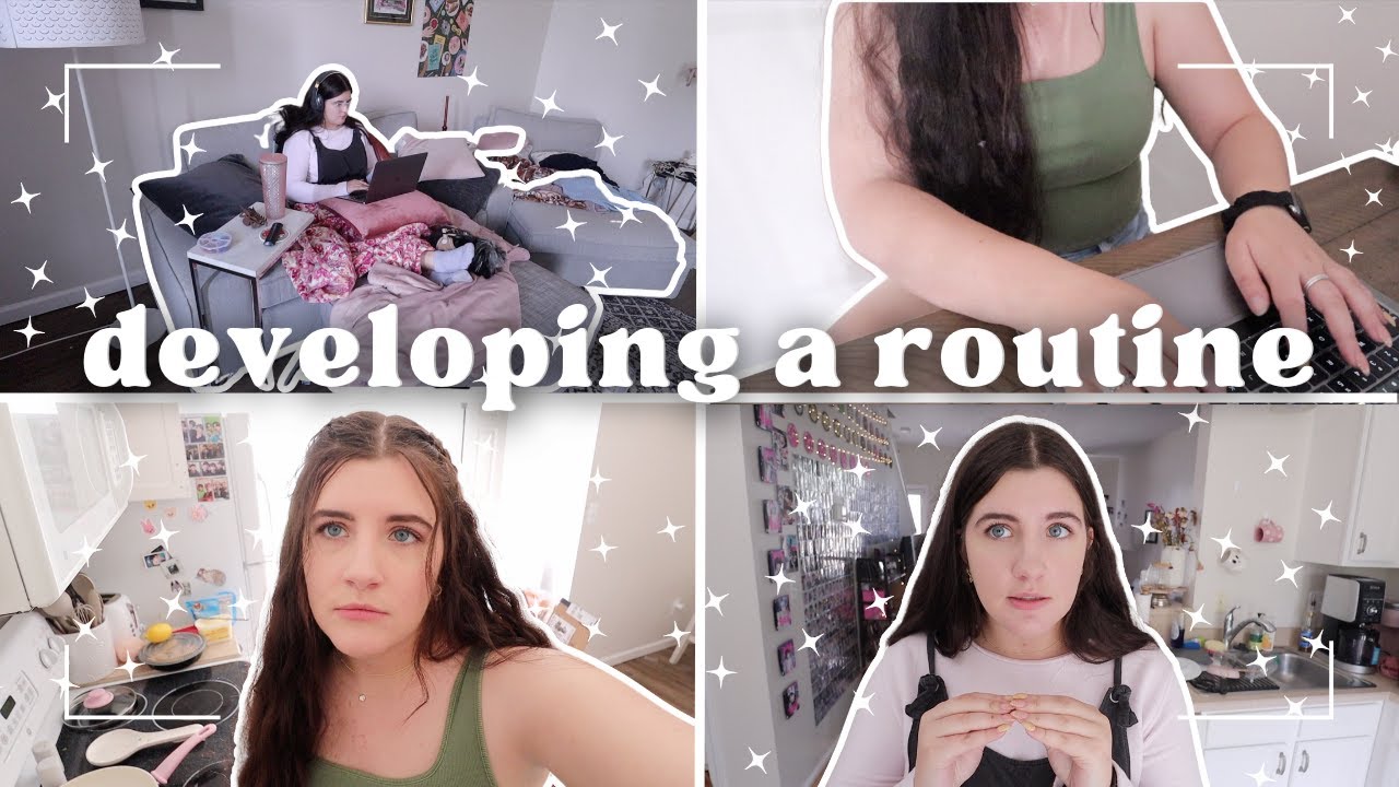 developing a routine and finalizing my deadline | writing vlog - YouTube