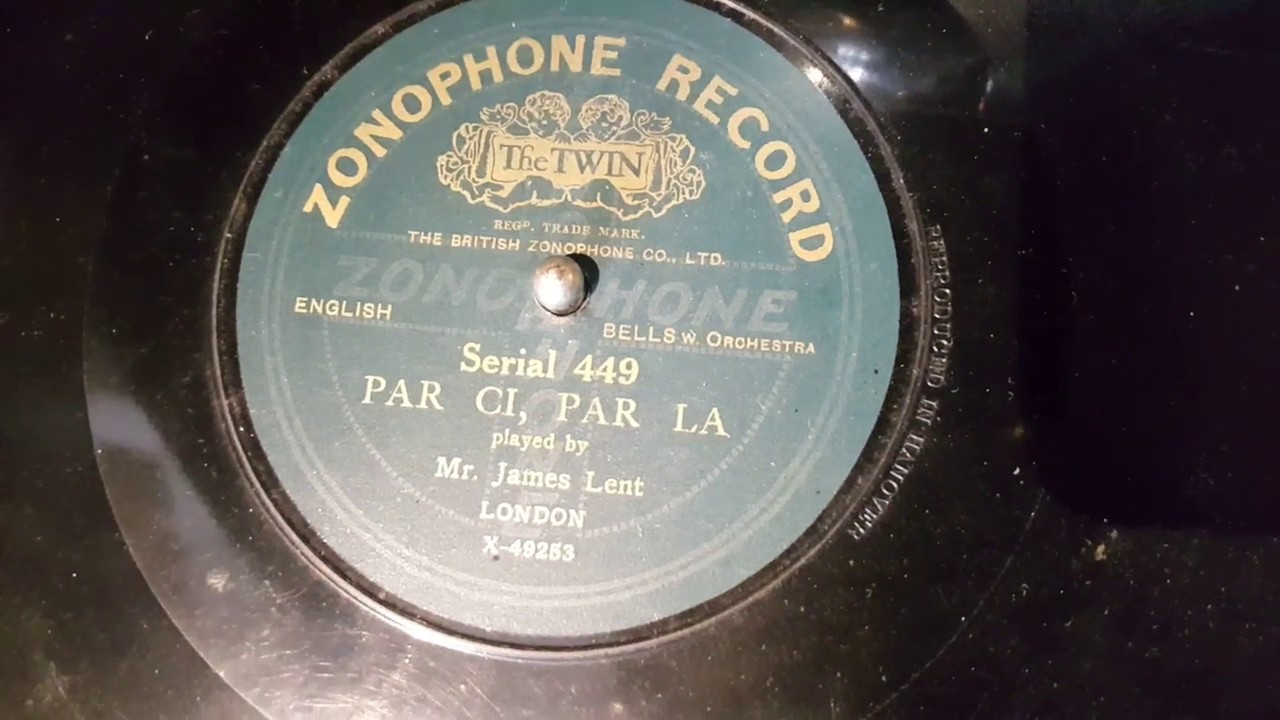 james lent - par ci par la - 78 rpm - YouTube