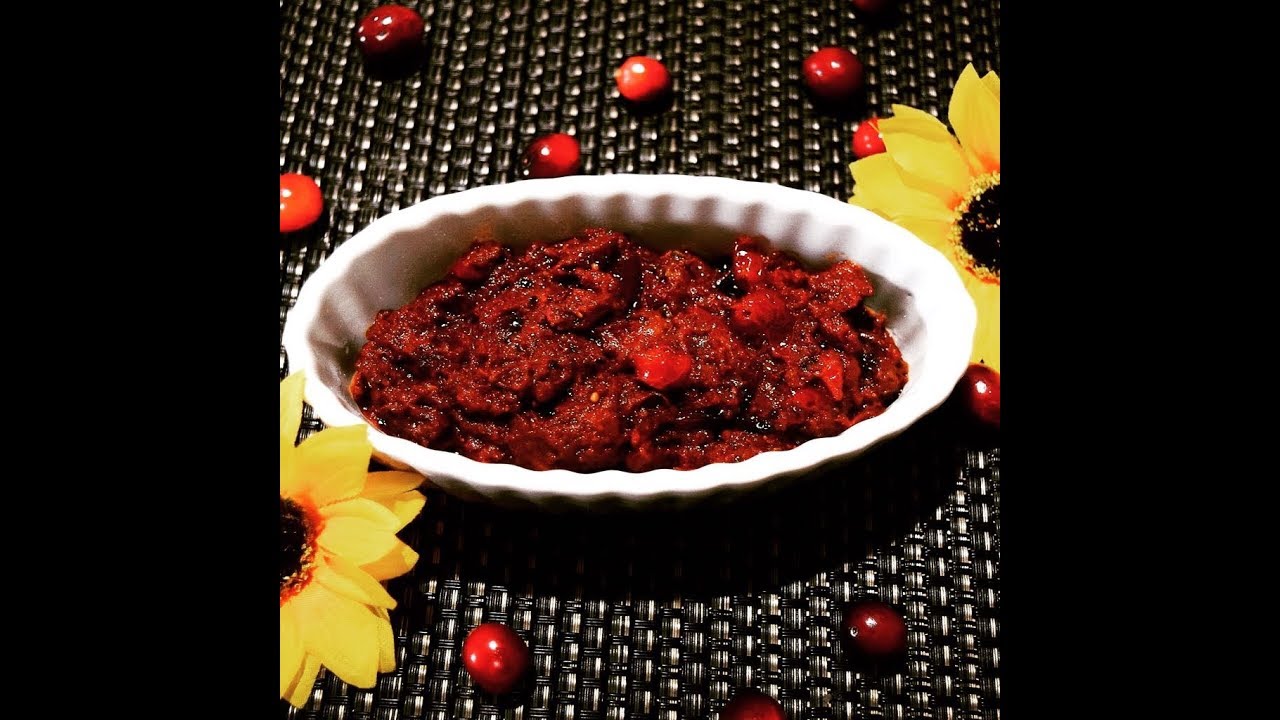 Cranberry pickle ️ - YouTube