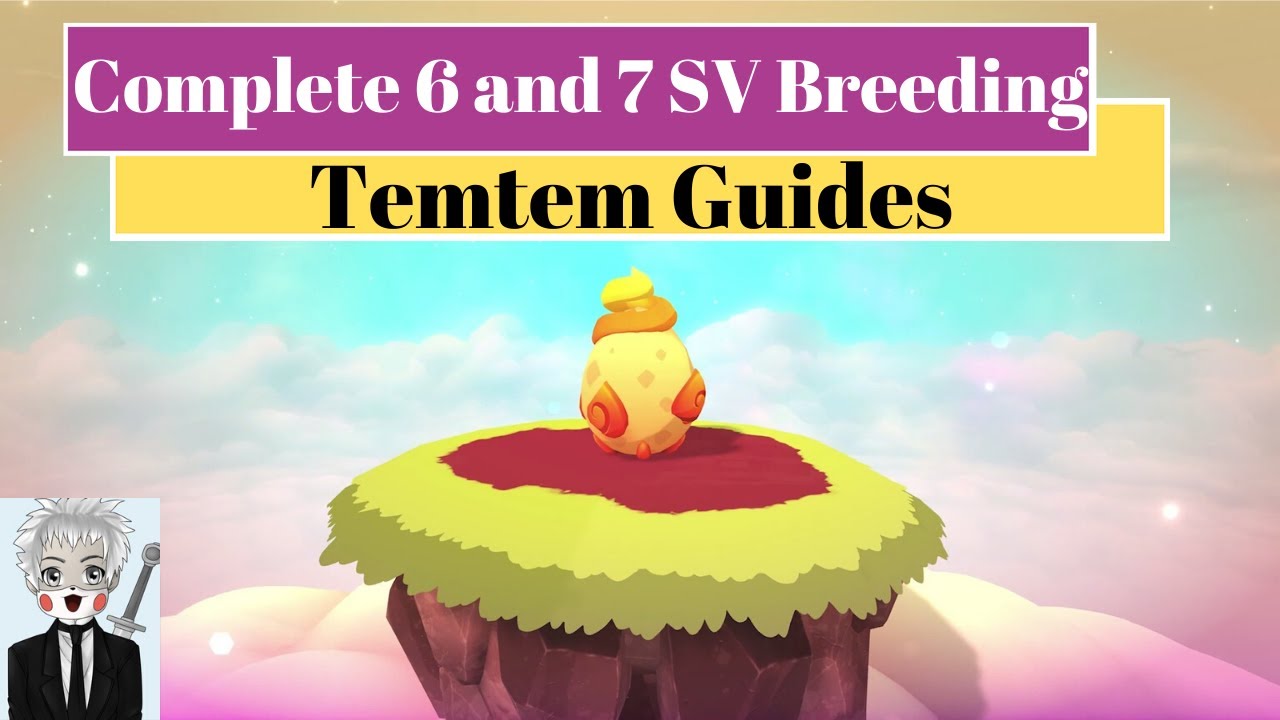 Temtem Breeding Guide, 6SV and 7SV Breeding - YouTube