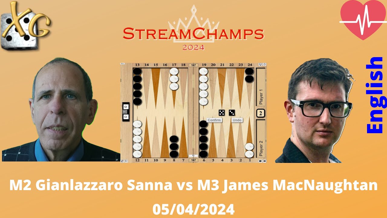 StreamChamps2024 - M2 Gianlazzaro Sanna vs M3 James MacNaughtan - XG ...