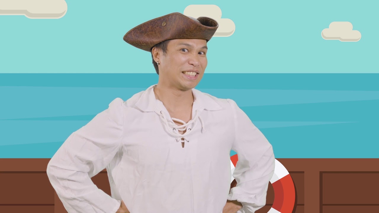Nicky Nacky Nocky Noo | Pirate song | fun songs for kids | hey dee ho ...