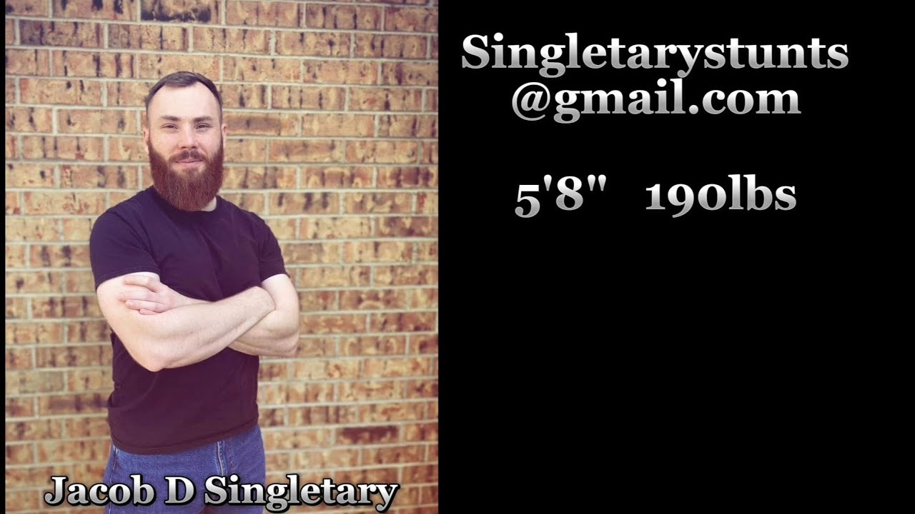 Jacob D Singletary Stunt Reel 2024 - YouTube