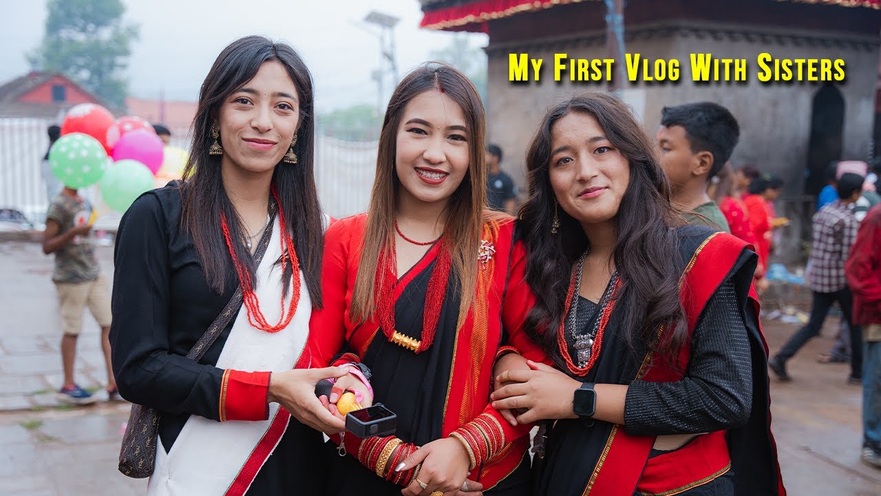 My First Vlog with Sisters / Dewali Vlogs - YouTube