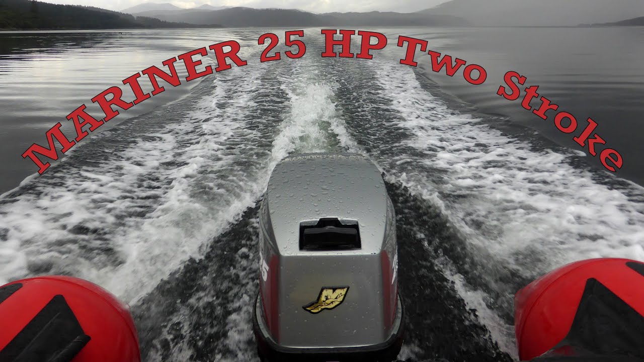 Mariner 25HP 2 Stroke Full Service - YouTube