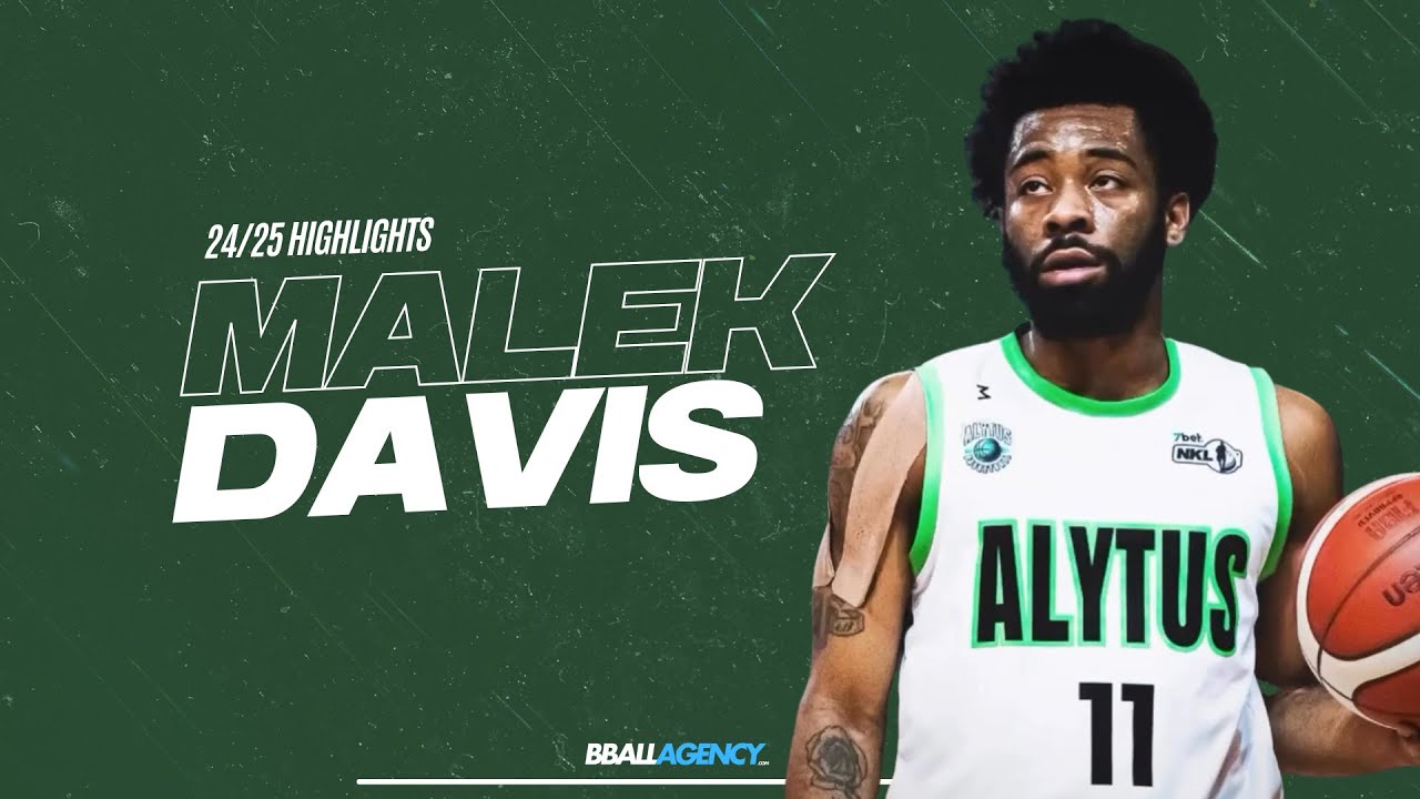 Malek Davis Highlights 2024/25 - YouTube