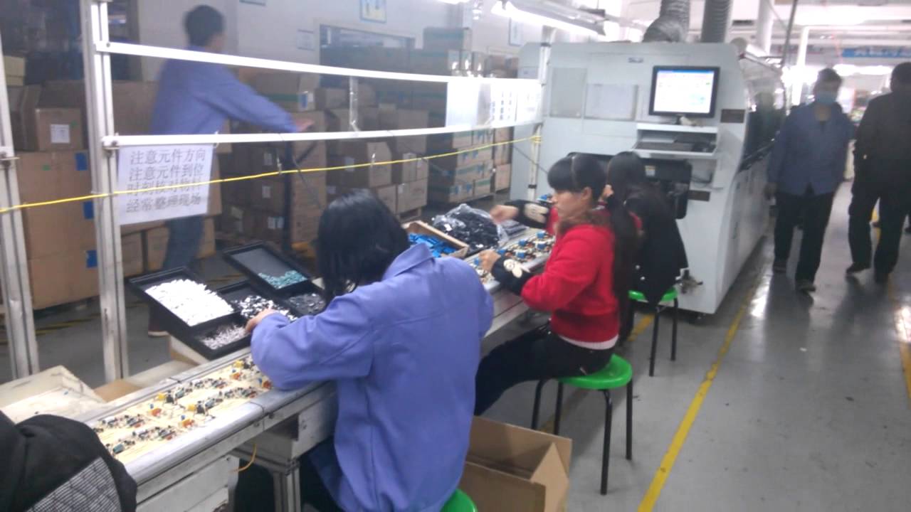 Automatic wave soldering machine in Chinese factory ,lead-free wave ...