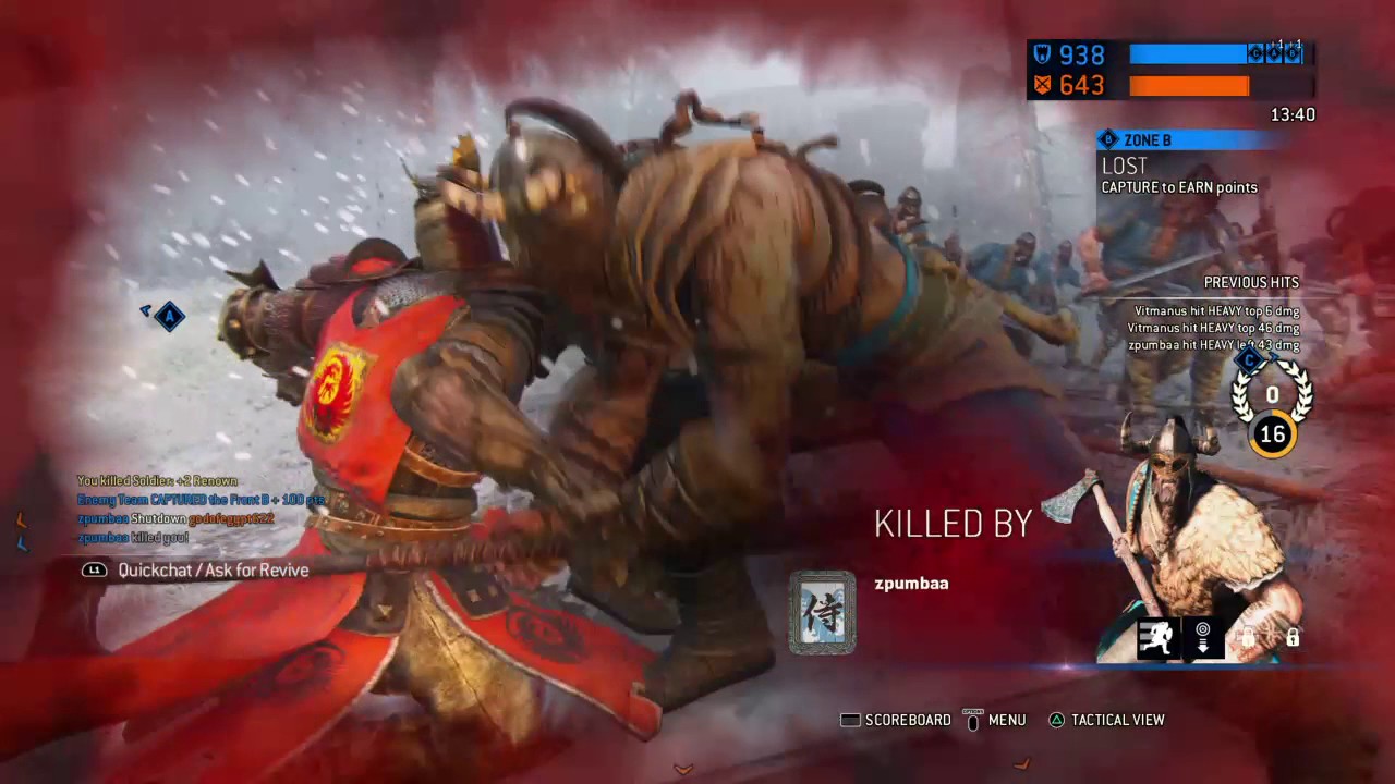 For Honor : Dominion gameplay part 4 | PS4 - YouTube