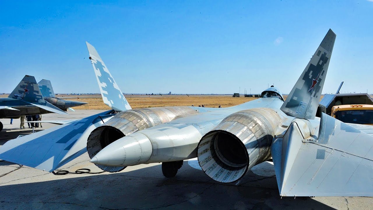 Experience the Power: Sukhoi Su-57 Takeoff, Sound, and In-Action ...