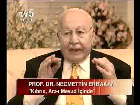 29 Prof  Dr  NECMETTİN ERBAKAN   TV 5 KKTC 2004 clip0