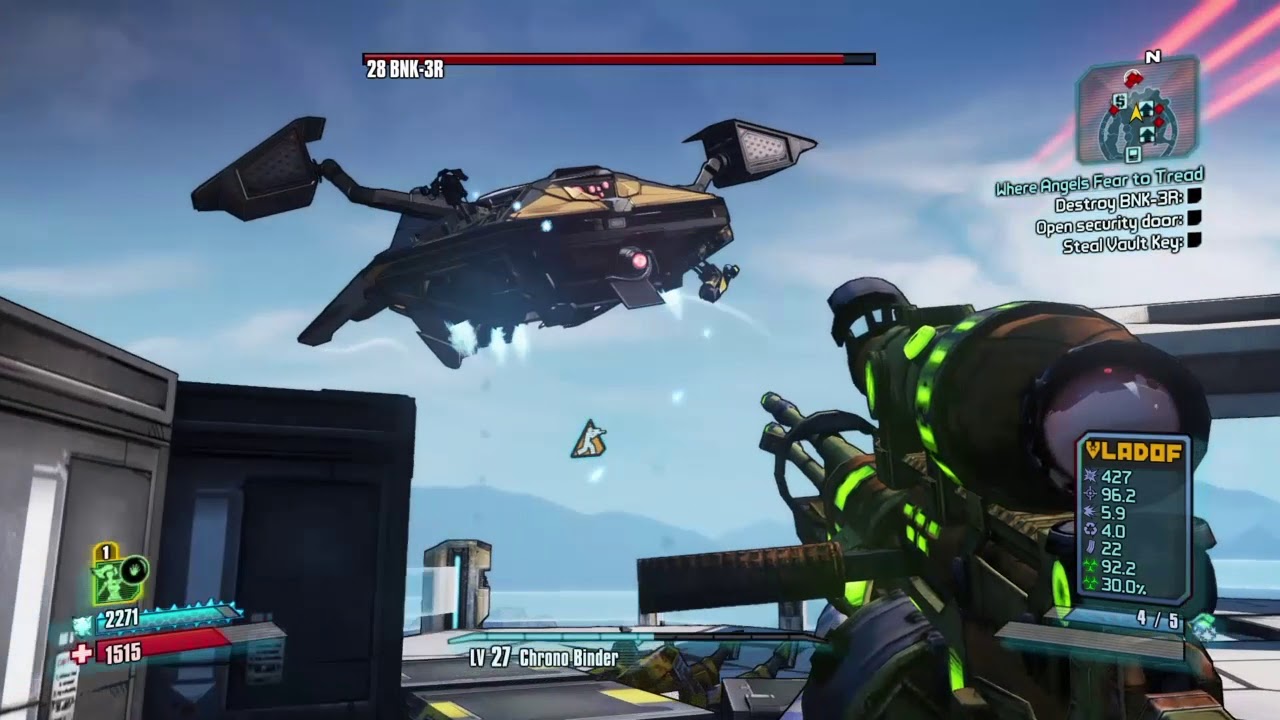 Borderlands 2 The Bunker Boss Battle - YouTube