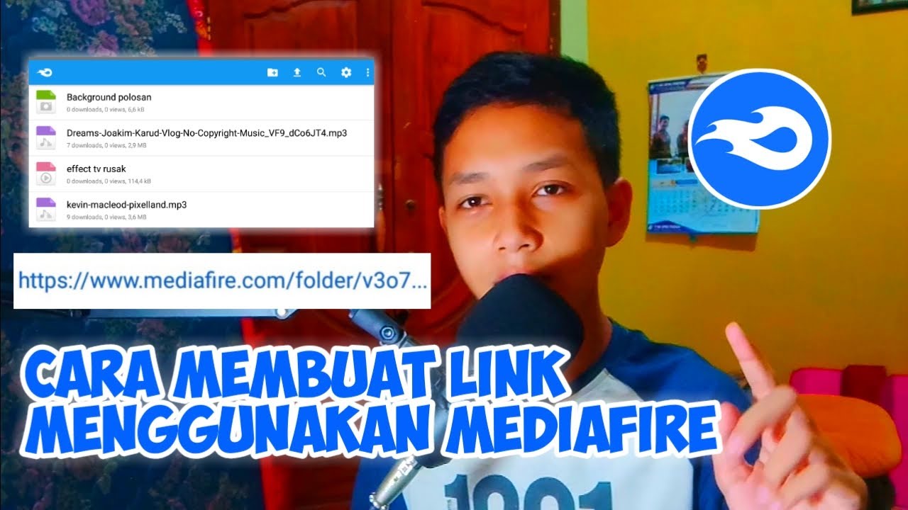 CARA MEMBUAT LINK MELALUI MEDIAFIRE - YouTube