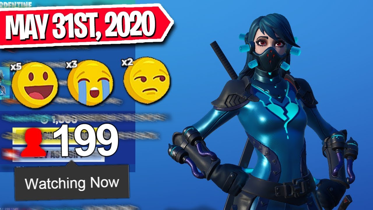 *NEW* BLUE CREW SET! Viewers React To Fortnite Item Shop [May 31st ...