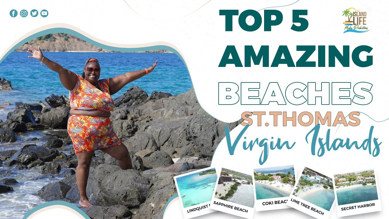 LOCAL Tourist Virgin Islands TOP 5 BEACHES - YouTube