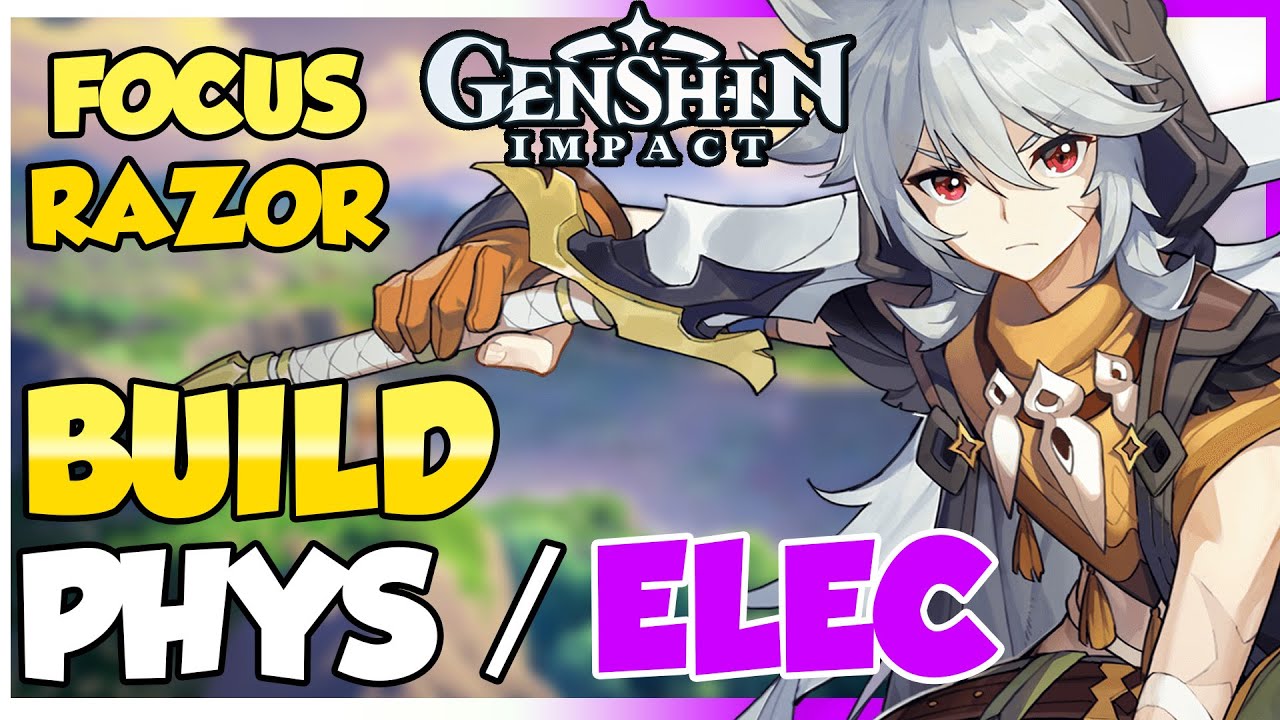 GENSHIN IMPACT FOCUS RAZOR 80 BUILD - YouTube