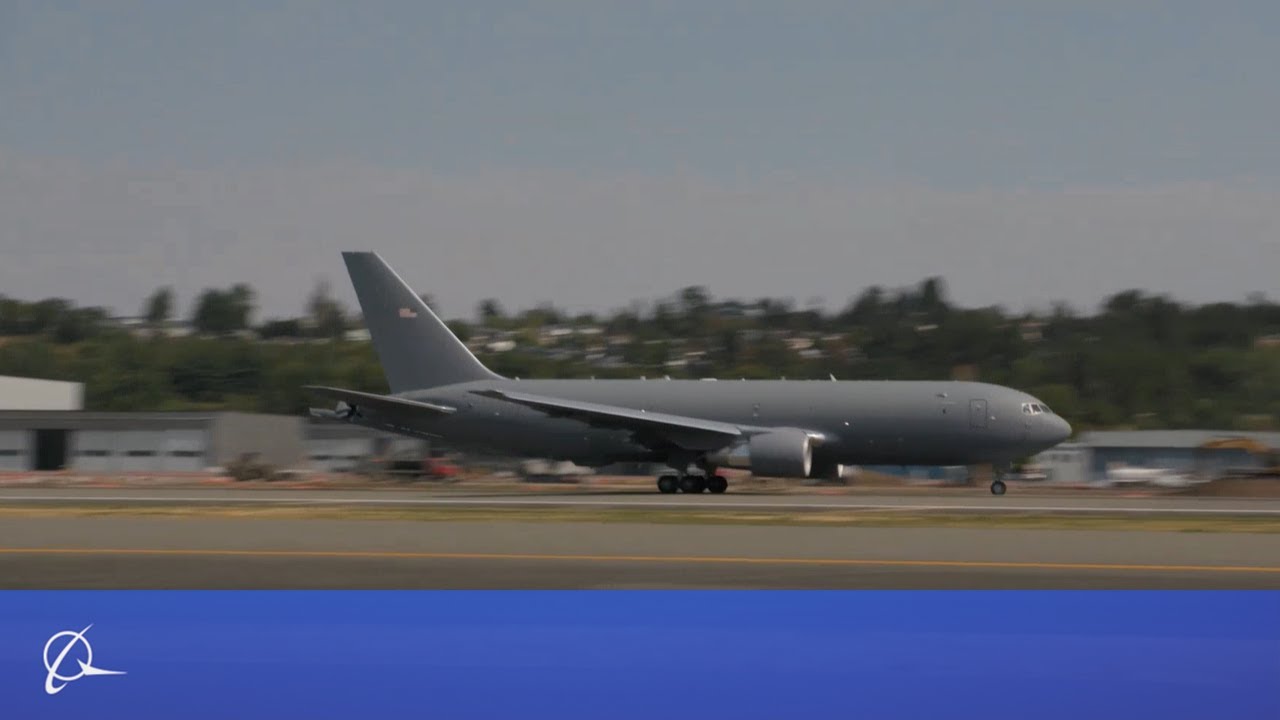 Boeing KC-46A Pegasus tanker delivery - YouTube
