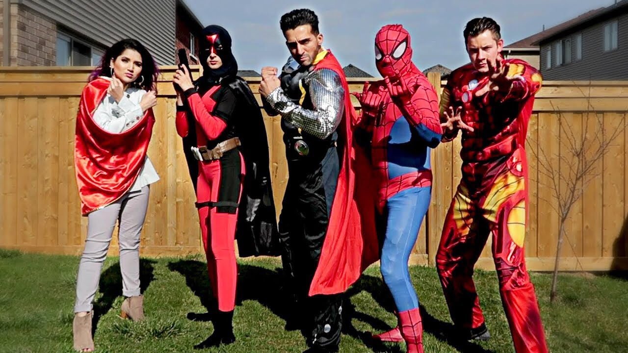 AVENGERS INFINITY WAR in REAL LIFE - YouTube