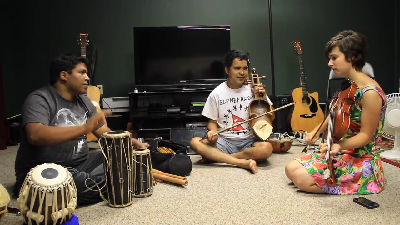 Instrumental mix - sarangi ,maadal and violin - YouTube