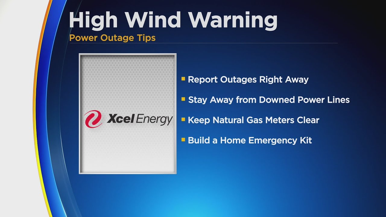 With High Wind Warning There Is Potential For Power Outages, Property ...