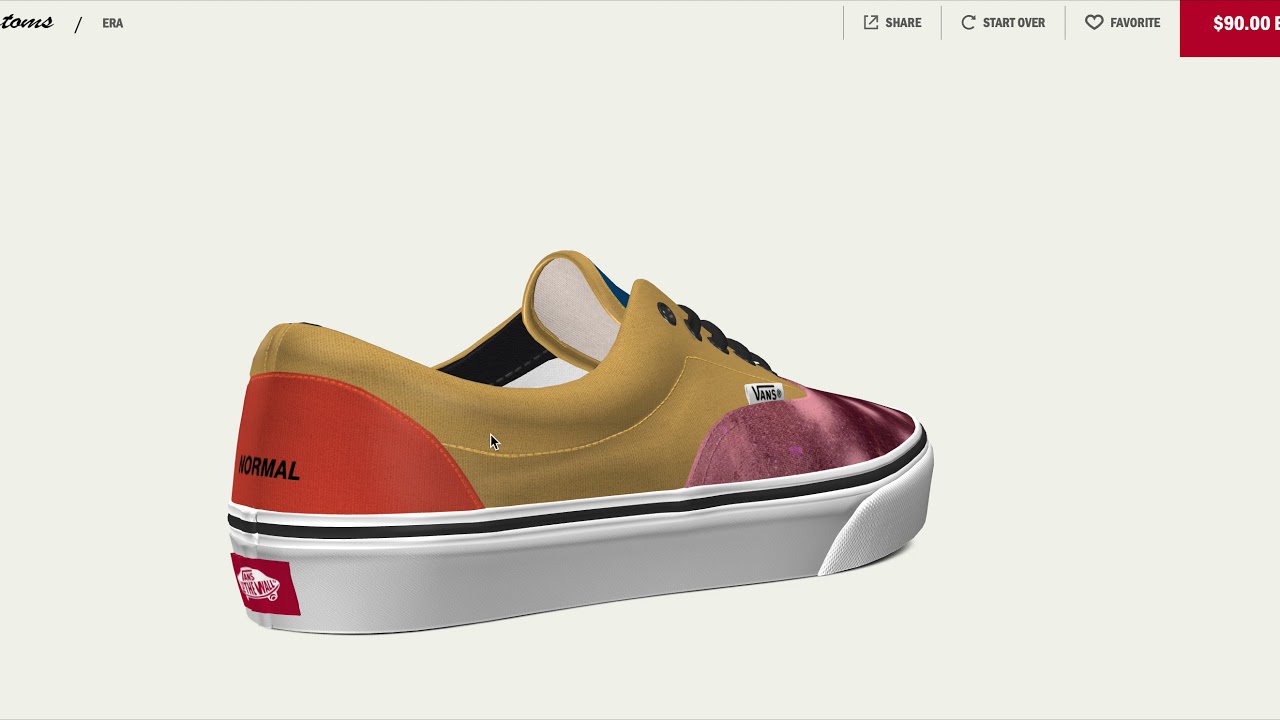 vans customs virgil normal era shoe saul bass colorway - YouTube