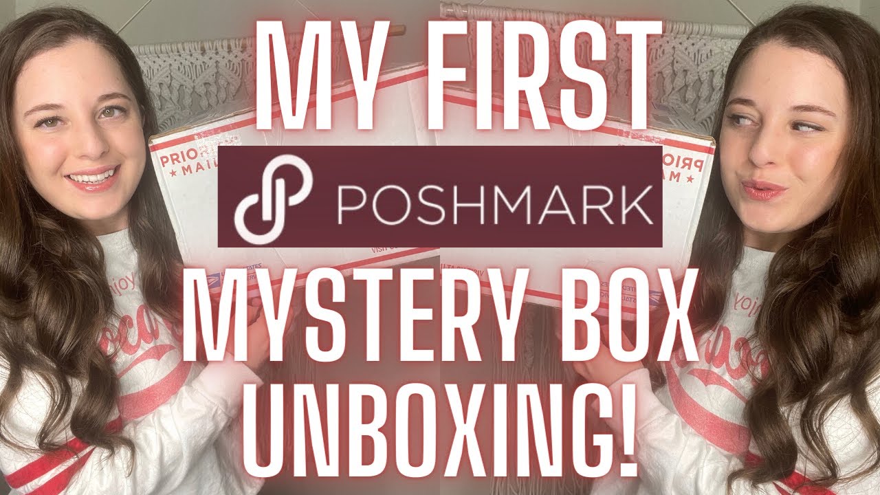 My first POSHMARK MYSTERY BOX unboxing! It DID NOT disappoint! - YouTube