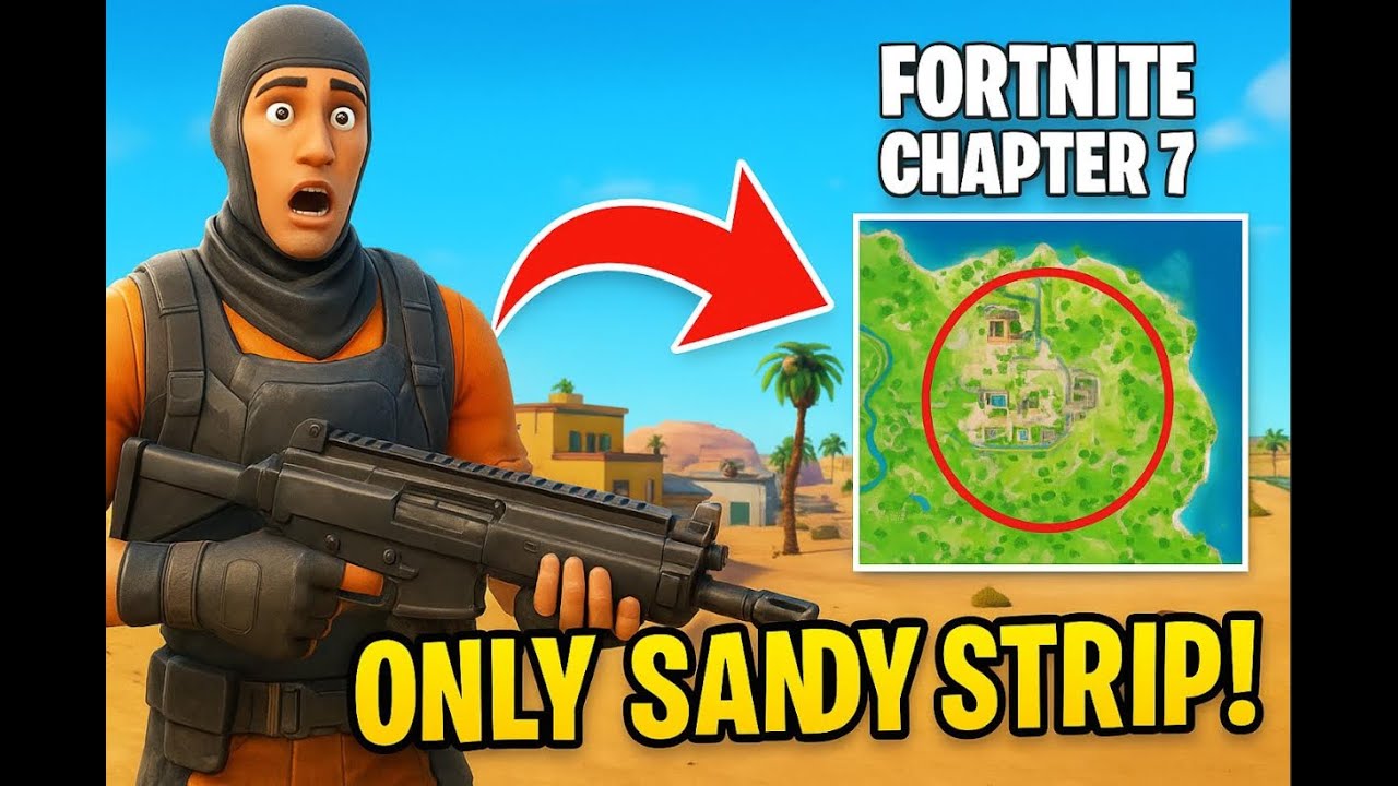 Winning Fortnite With ONLY Sandy Strip Loot (Chapter 7)” - YouTube