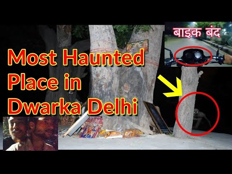 Hunted tree in dwarka sector 9 Delhi | बाइक बंद ? NKR Vlogs - YouTube
