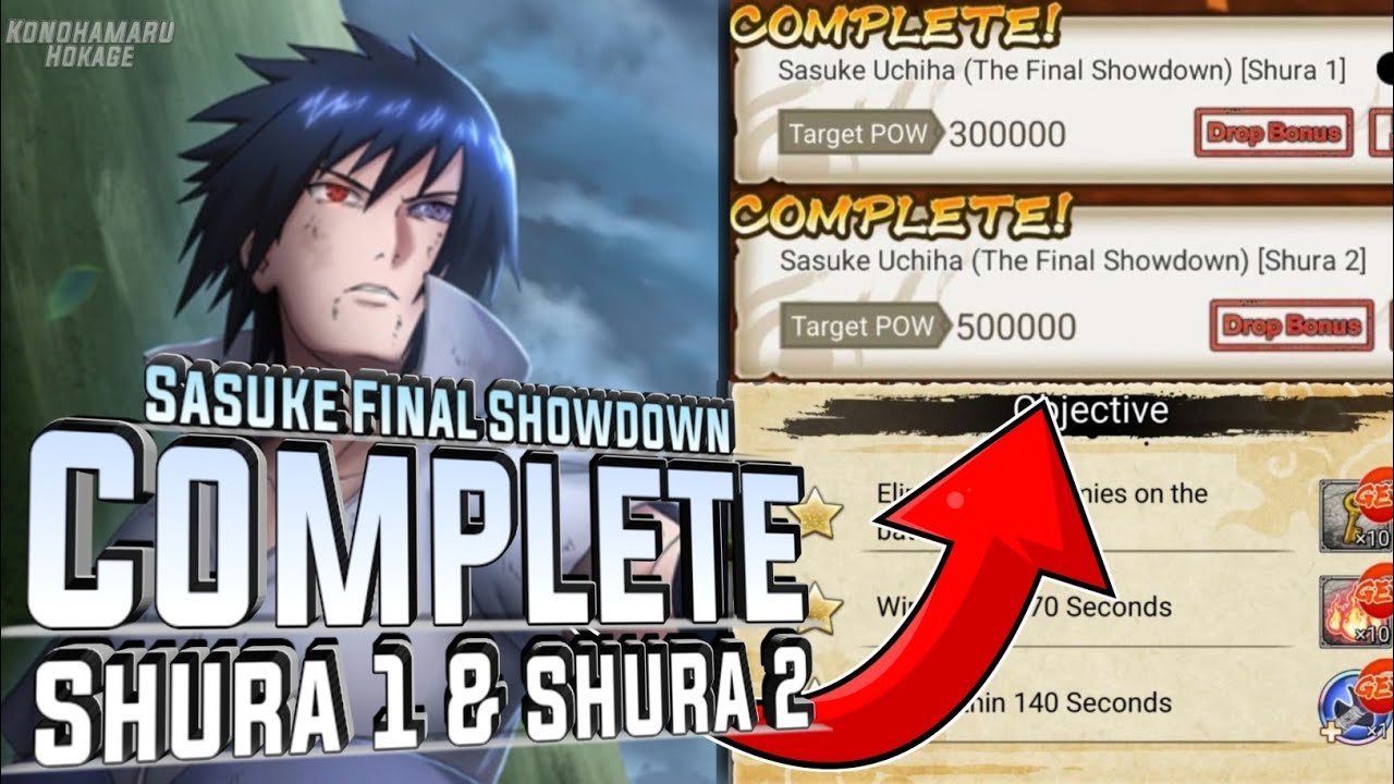 NXB NV: TIPS COMPLETE SHURA 1 & 2 STAGE IN ROUND-UP MISSION - SASUKE ...