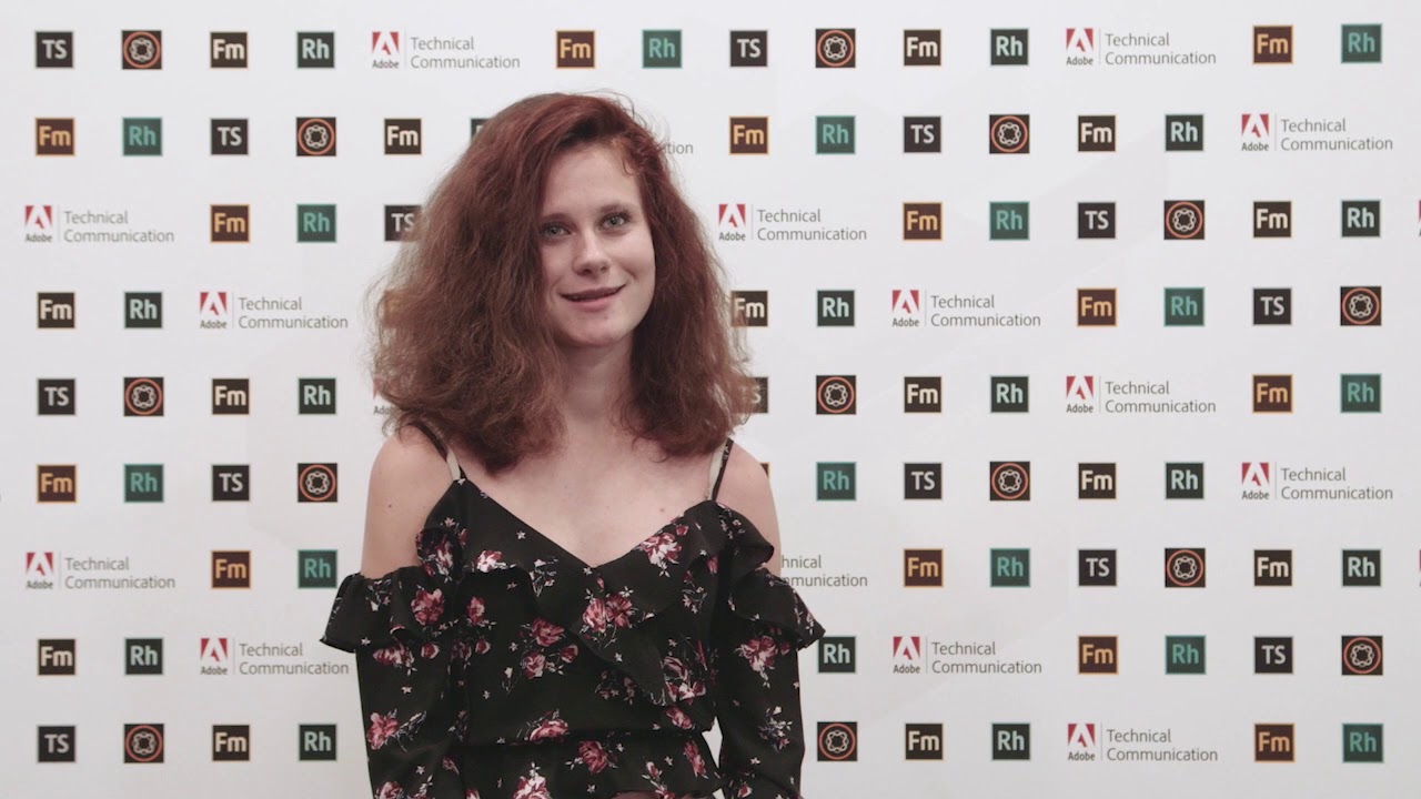 Adobe Tech Comm Day 2019 Denmark - Sabina Lerche Interview - YouTube