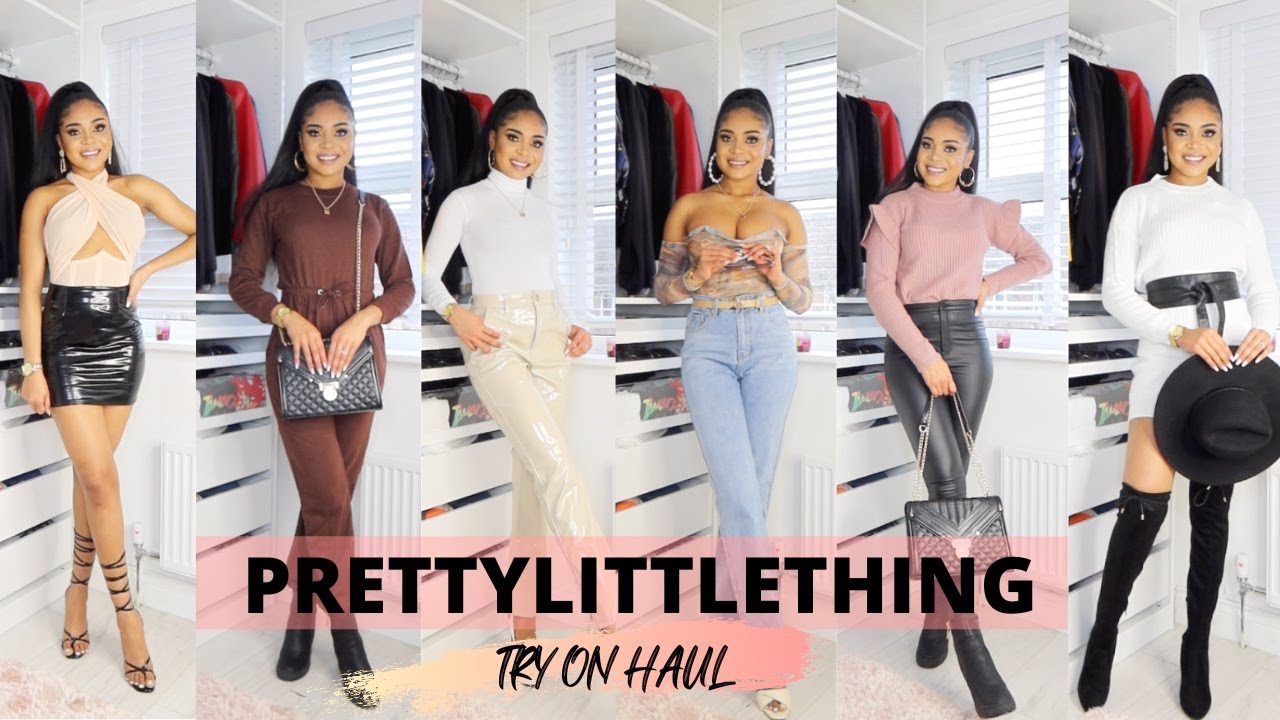 *HUGE* PRETTYLITTLETHING FALL/WINTER TRY ON HAUL 2021 || PLT FALL ...