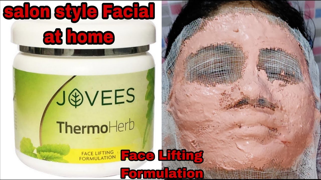 Jovees Thermo Herb Face Fifting Formulation Review & Demo. Selon Facial ...