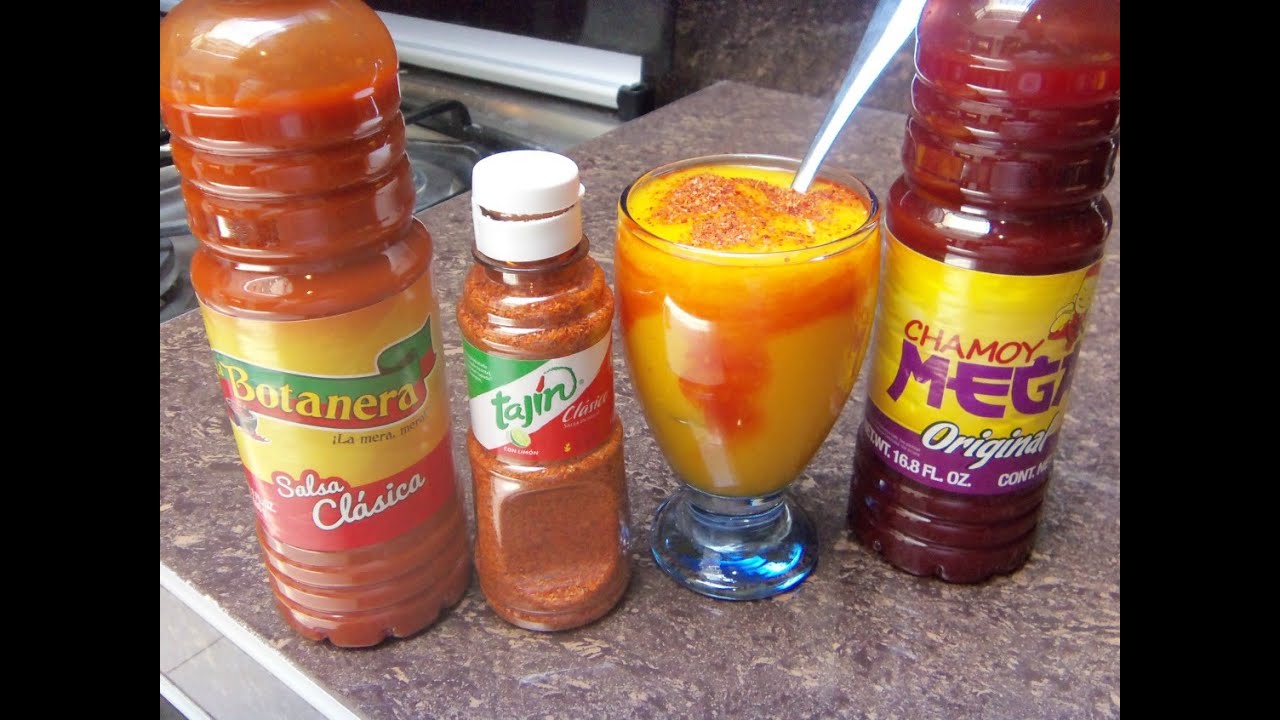 como preparar una rica chamoyada facil y rapido - YouTube