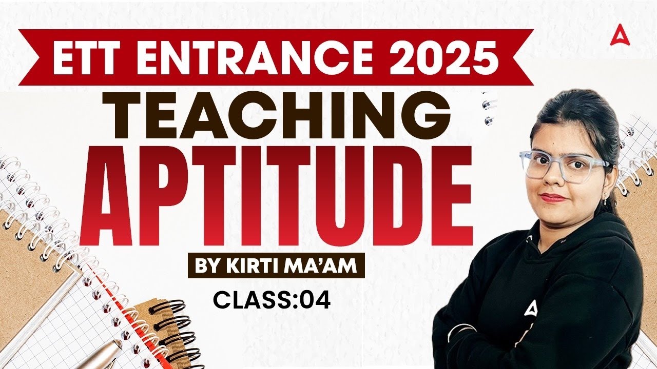 ETT Entrance Exam Preparation 2025 | ETT Entrance Teaching Aptitude #4 ...