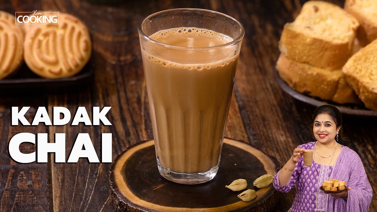 Perfect Kadak Chai | Indian Style Strong Tea Recipe | Street Style ...