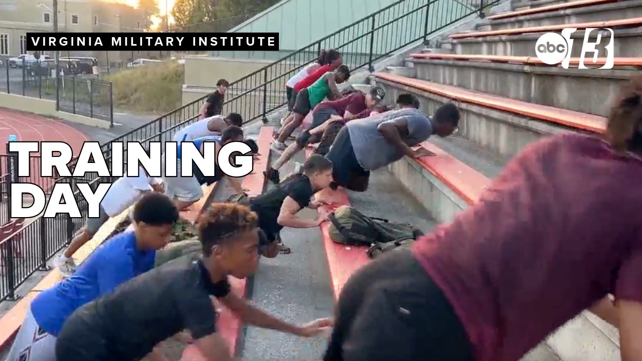 'Eat the Bear' TRAINING DAY at Virginia Military Institute: Rigorous ...