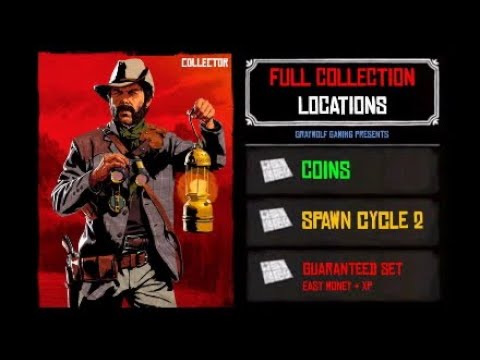 RDO Coin Locations Cycle 2 (Day 3) - With map and revised route - YouTube