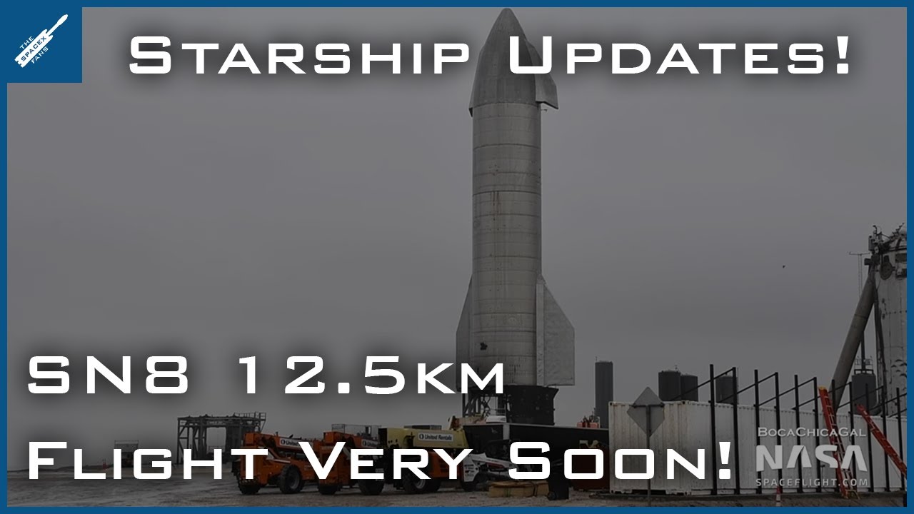 SpaceX Starship Updates! SN8 12.5km Flight Very Soon, Starship SN16 ...
