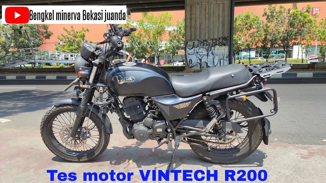 TES MOTOR VINTECH R200 #part01 - YouTube
