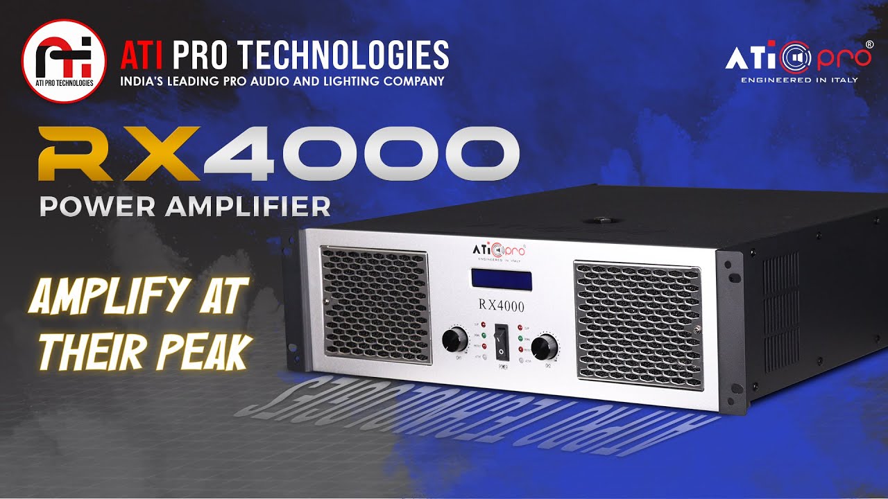 ATI RX 4000 Power Amplifier Review - The Ultimate Performance Beast ...