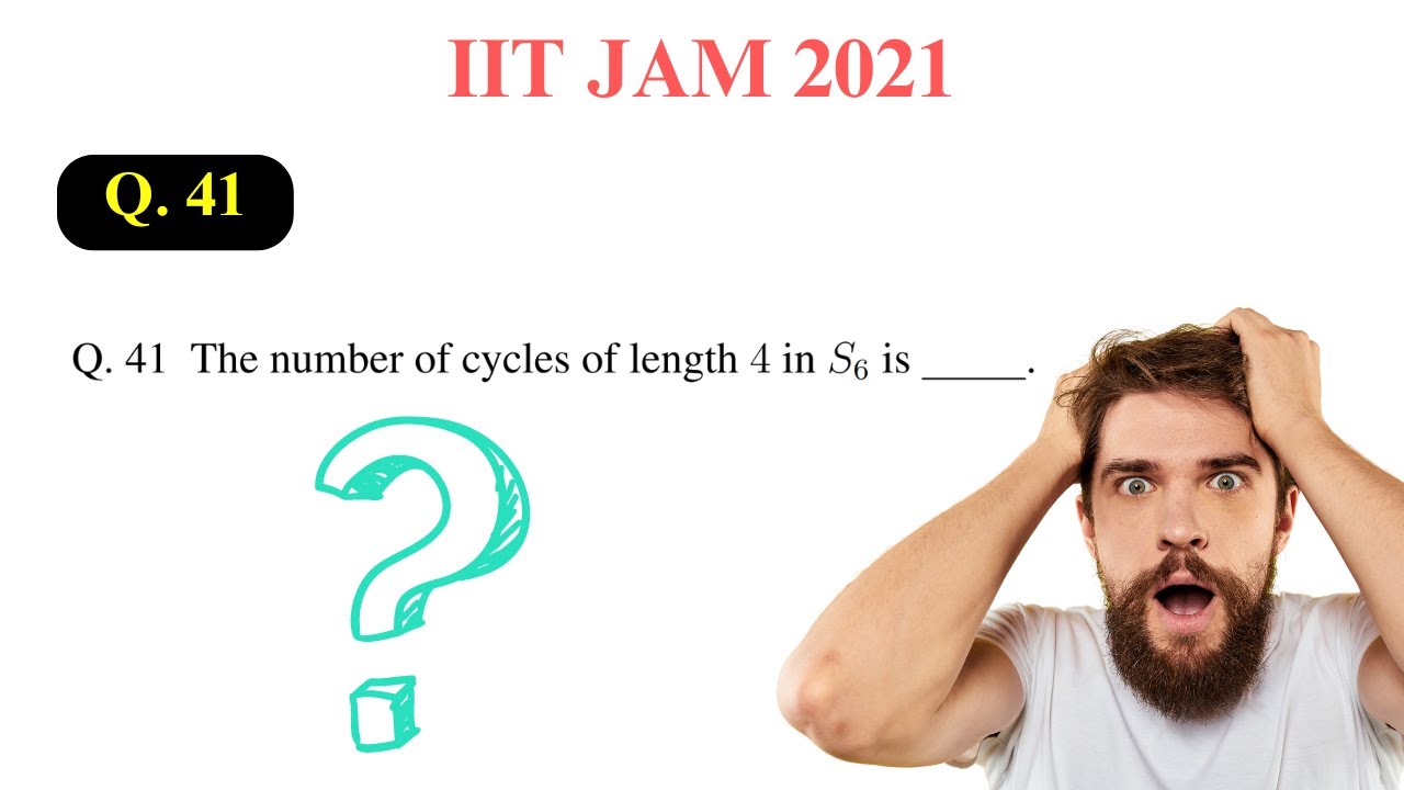 IIT JAM 2021 Mathematics || Question 41 || - YouTube
