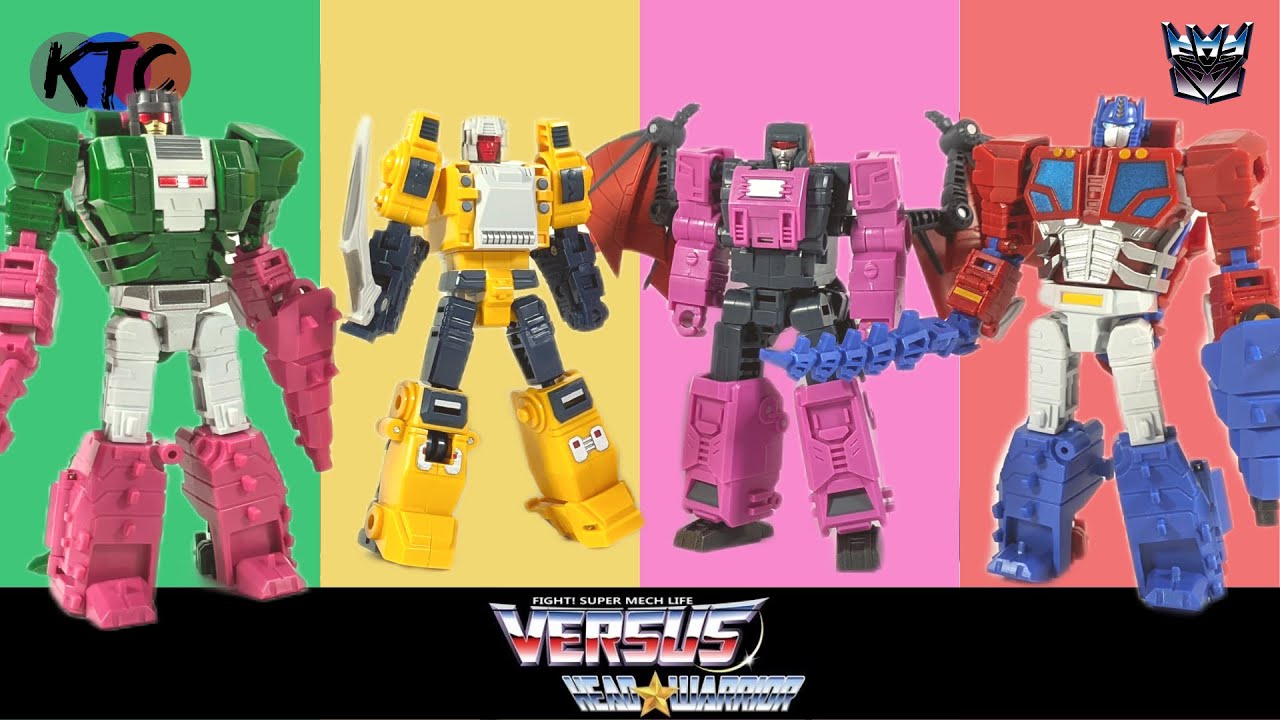 Vecma Studio Headmasters (Decepticons)| Transform & Play - YouTube