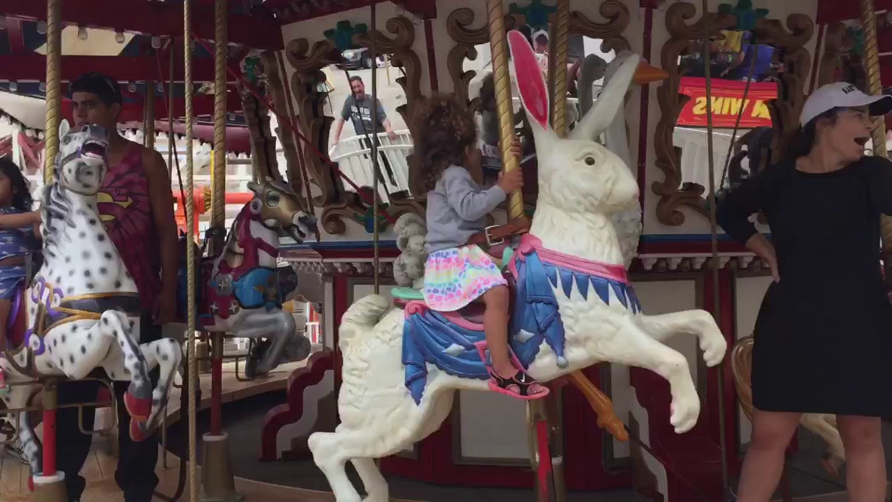 Carosel at Belmont Park Mission Beach - YouTube