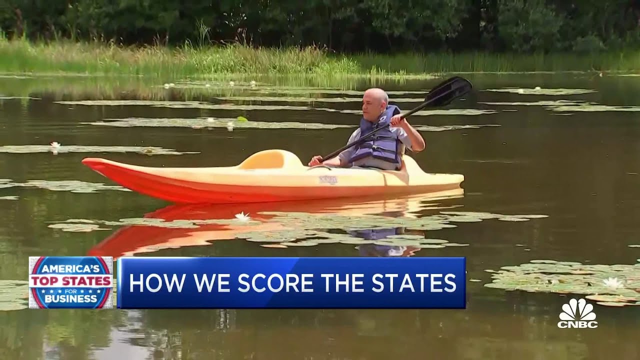Top State for Business: Here's how CNBC ranks its top states - YouTube
