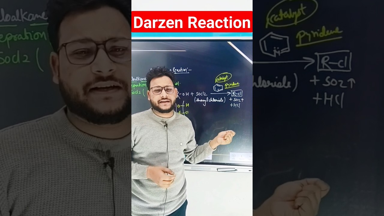 Darzen Reaction||NamedReaction||01| organic chemistry||# ...